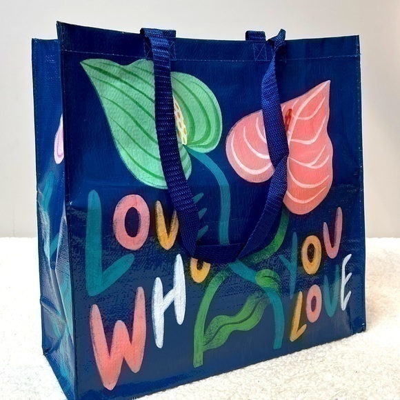 Blue Q | Bags | Blue Q Love Who You Love Shopper Tote Bag | Poshmark